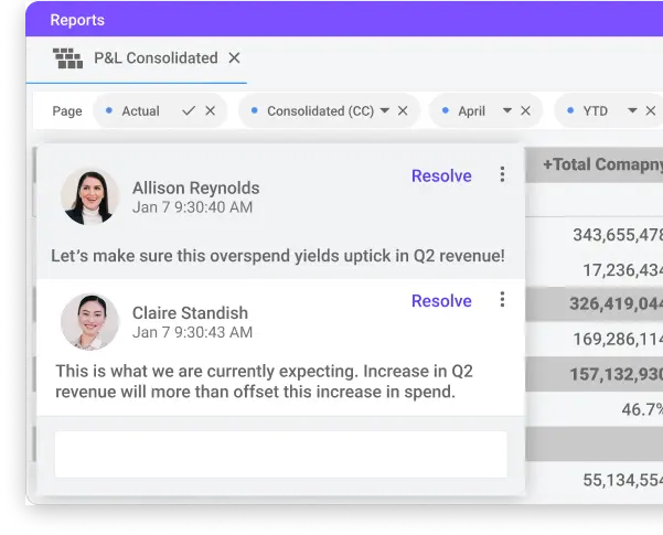 Annual Operating Plan - Planful