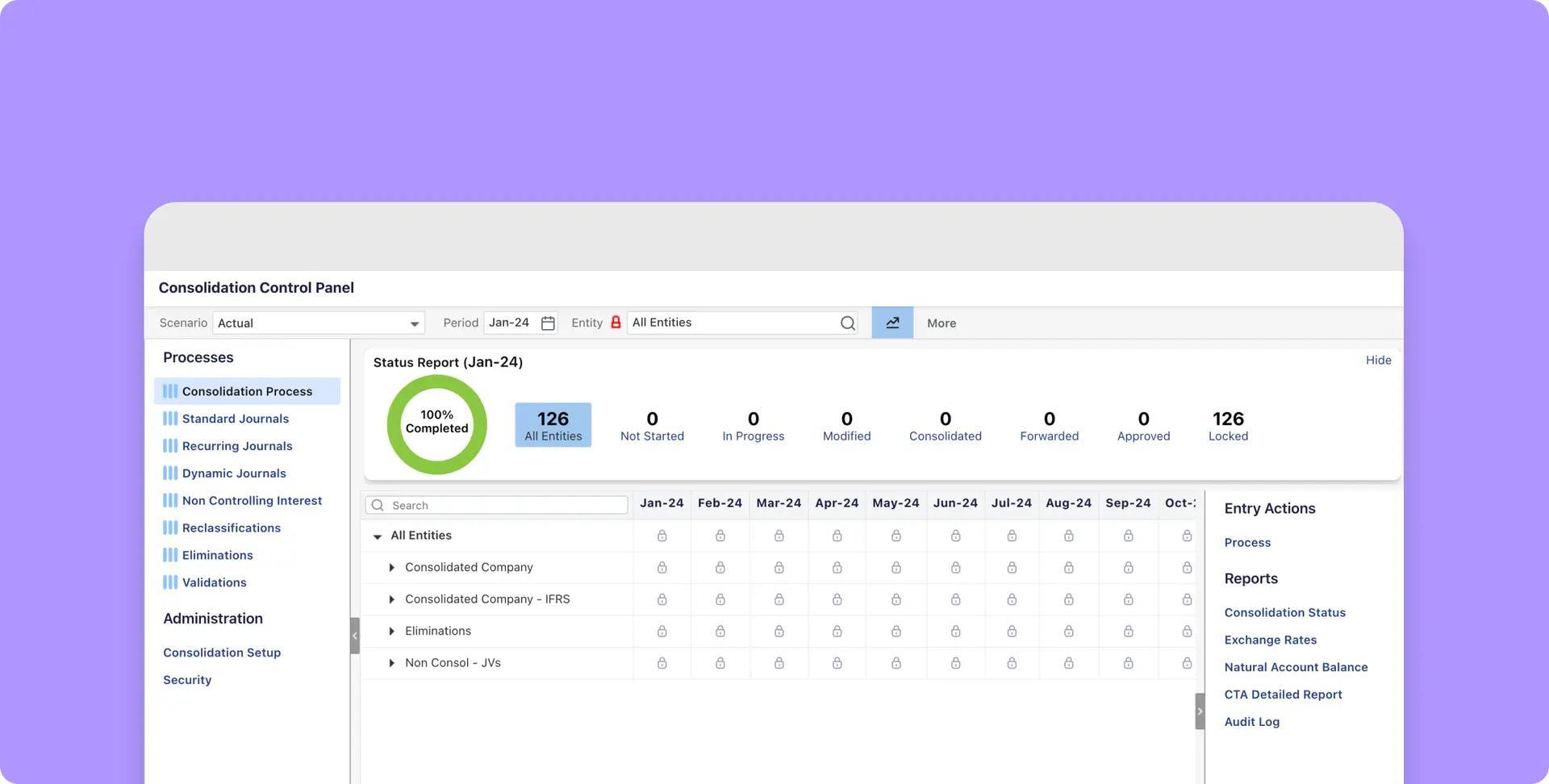 Financial Consolidation Software - Take a product tour